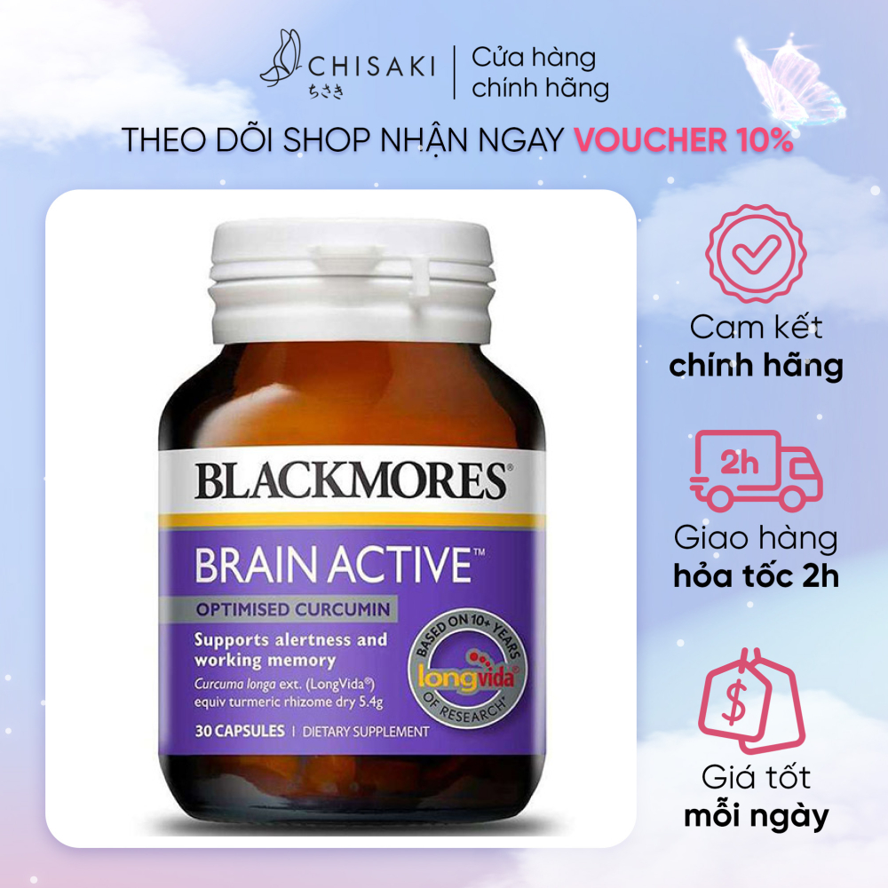 Blackmores Brain Active 30 Tablets | Shopee Malaysia