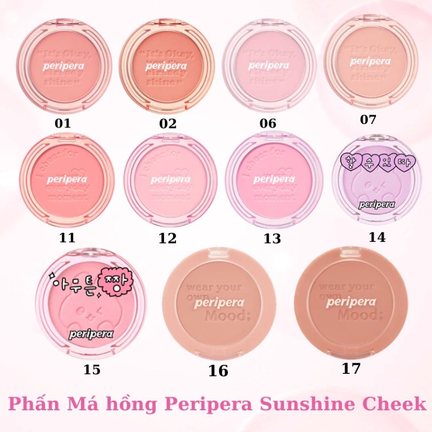 Peripera Pure Blushed Sunshine Cheek | Shopee Malaysia