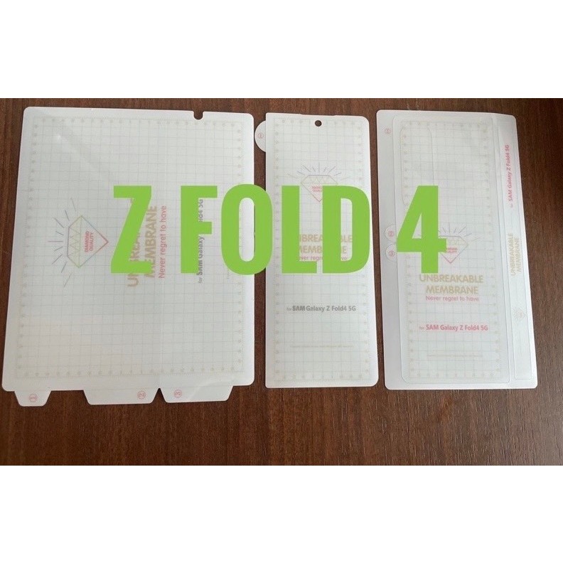 Samsung Galaxy Z Fold 4, Z Fold 4 5G transparent PPF flexible sticker ...