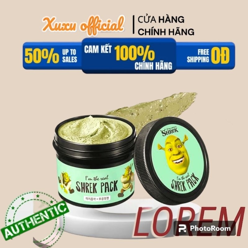 Dreamworks I'm The Real Shrek Pack Mint Clay Shrek Mask | Shopee Malaysia