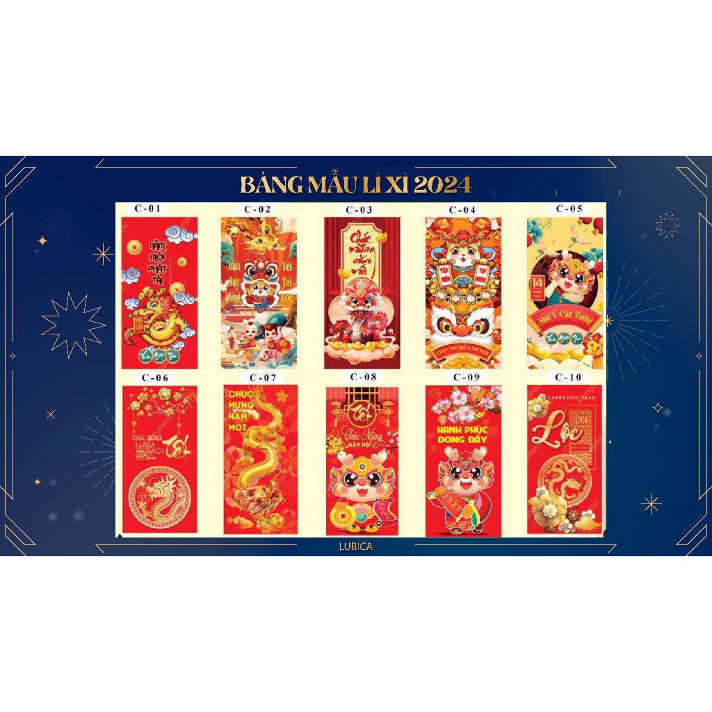 Combo 1000 Packaging HOT TREND Tet 2024 (Sample Selected) C150 Paper ...