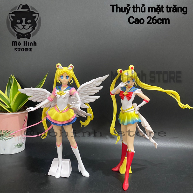 Super beautiful Sailor Moon model with wings spread out - Height 24cm ...