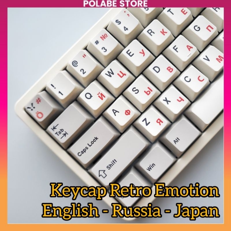 Keycap Retro XMI Clone Cherry Thick PBT keycap, Mechanical Keyboard ...