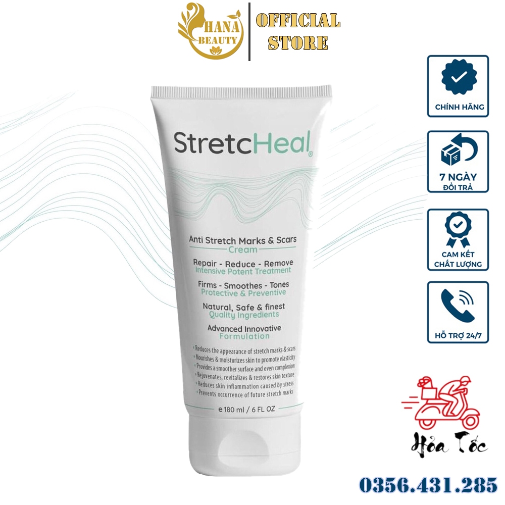 Genuine StretcHeal Stretch Mark Cream 180ml Made in USA | Shopee Malaysia