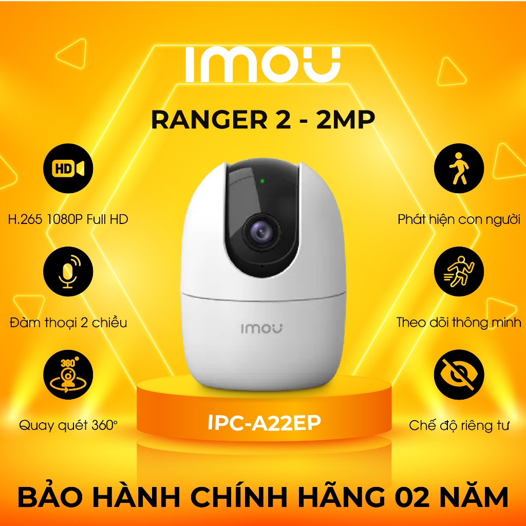 Imou Ranger 2 Indoor Wifi Camera I IPC-A22EP I IPC-A32EP I IPC-A42P I ...