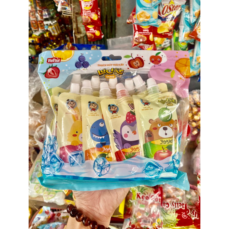 Shaking fruit jelly with 5 refreshing Vietnamese Thai flavors, 800gr ...