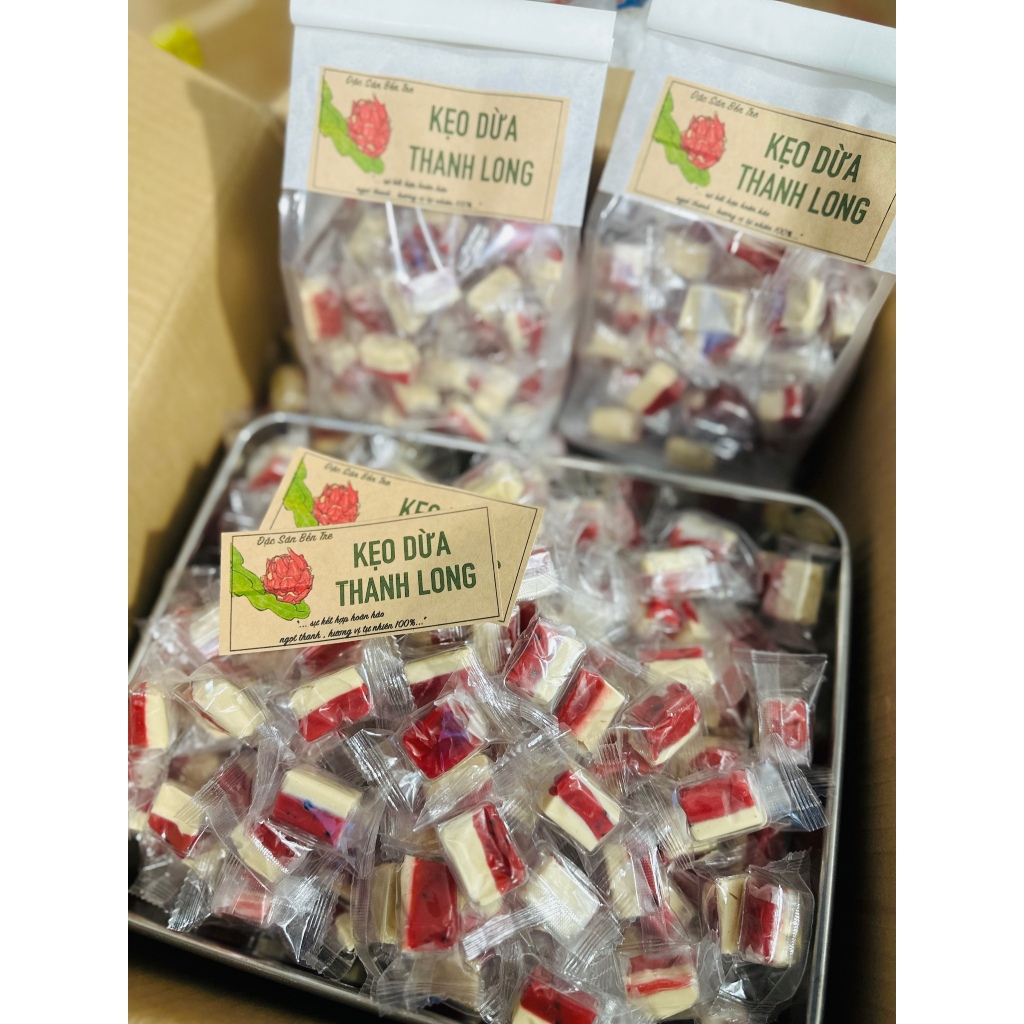 (Wholesale) Thanh long Coconut Candy 500g - Tet Jam 2024 | Shopee Malaysia