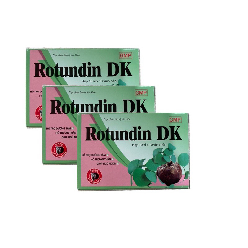 Rotundin DK pills to help improve sleep, box of 100 pills | Shopee Malaysia