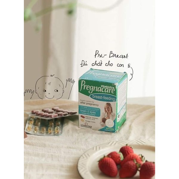 Pregnacare Breast Feeding Vitabiotics oral tablet supplements Vitamins ...