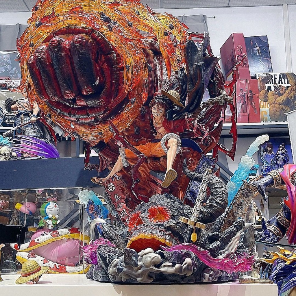 Luffy Gear 3 Model Super big arms with super cool fighting Led, 23cm ...