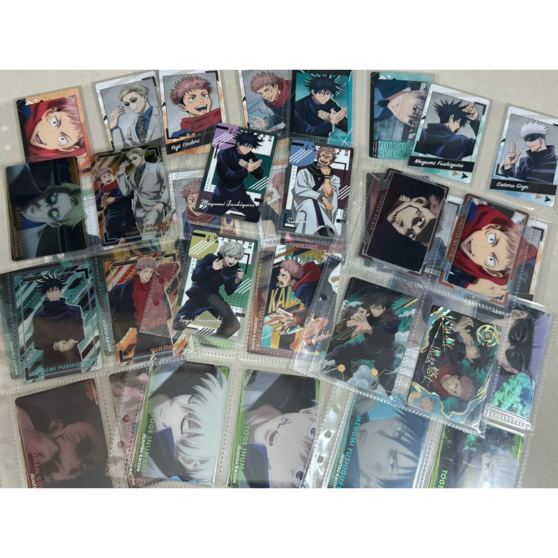 Card snapmide snap metal anime manga jjk jujutsu kaisen war spell ...