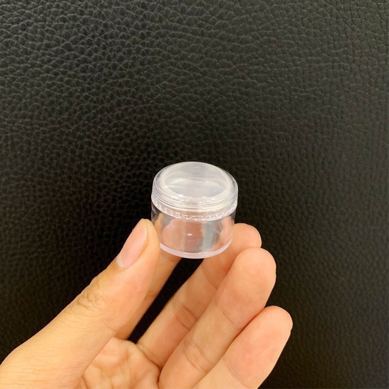 Herbal Plastic Jar In 5g With Lining Used Cream Extract, Travel ...