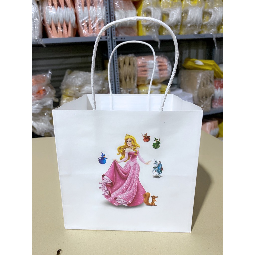 10 High Quality Color Printed Japanese KRAP Paper Bags 17 Width 17 cm ...