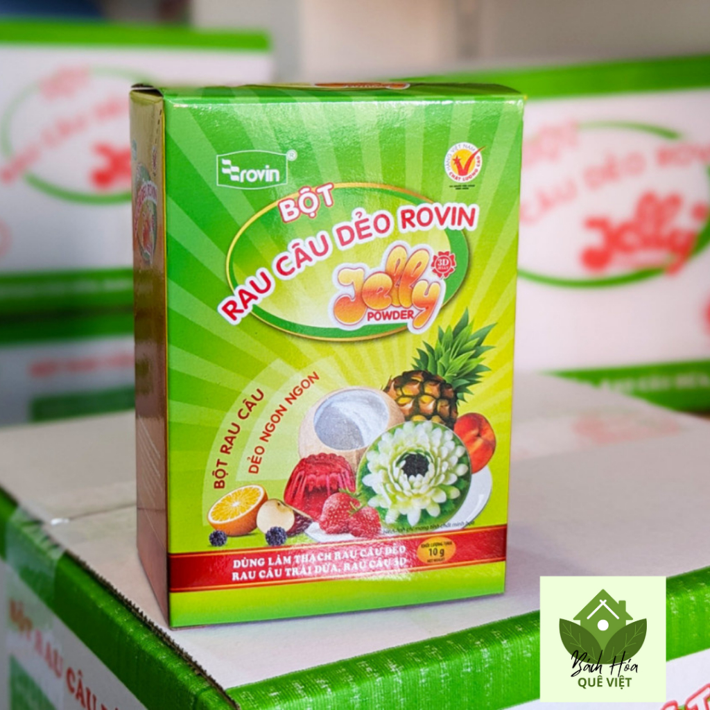 (New Date) Rovin Hoang Yen Crispy Jelly Powder/3D Jelly - Genuine Box ...