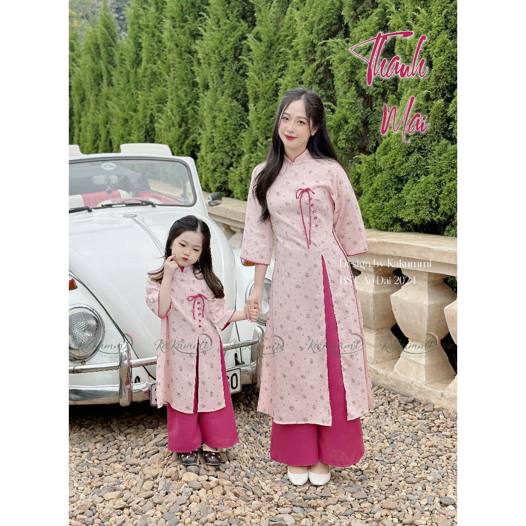 Ao Dai for girls CNY Giap Thin, Ao Dai Thanh Mai CNY 2024 (KM23-AD314) Kakummi | Shopee Malaysia