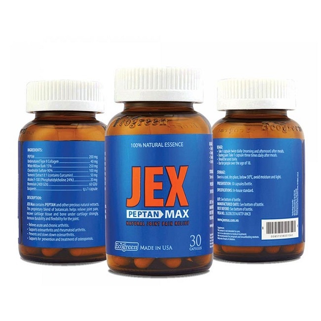 [GENUINE] Jex Max - Pills to regenerate joint cartilage and lower bones ...