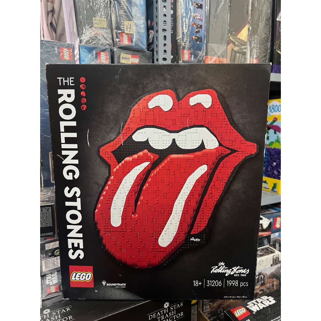 Lego 31206 - ART - The Rolling Stones [GENUINE] [BOX] | Shopee Malaysia