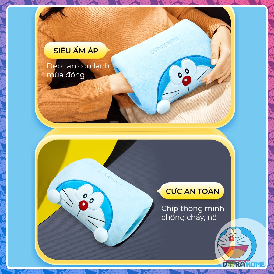 Doraemon Doremon premium electric heating pillow, extremely warm ...