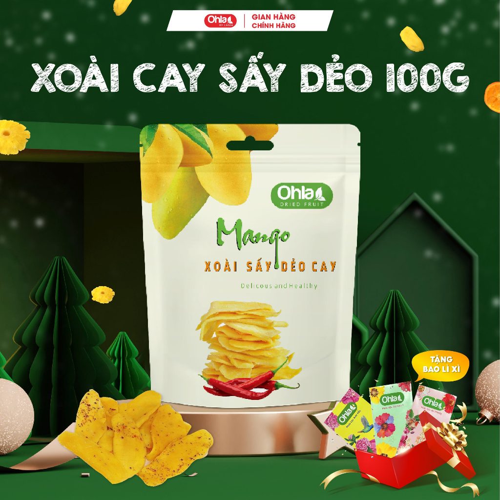 Ohla Dried Spicy Mango 100g | Shopee Malaysia