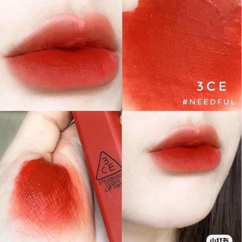 3ce Needful Cloud Lip Tint Brick Orange NEEDFULL | Shopee Malaysia