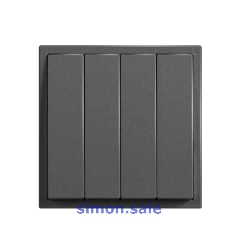 Simon four-way high-end I7 series switch, white, gray and champagne ...