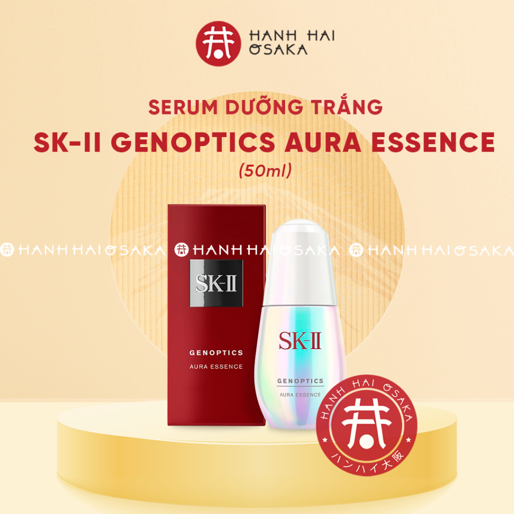 Sk-ii GenOptics Aura Essence SKII Whitening & Even Skin Color Serum 50ml | Shopee Malaysia