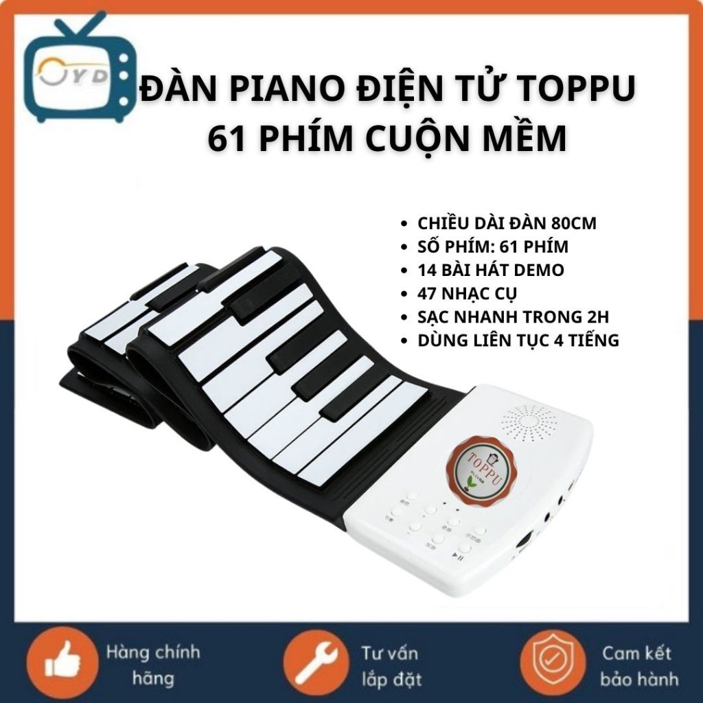 Flexible rolling key electronic piano, integrated 46 types of musical ...