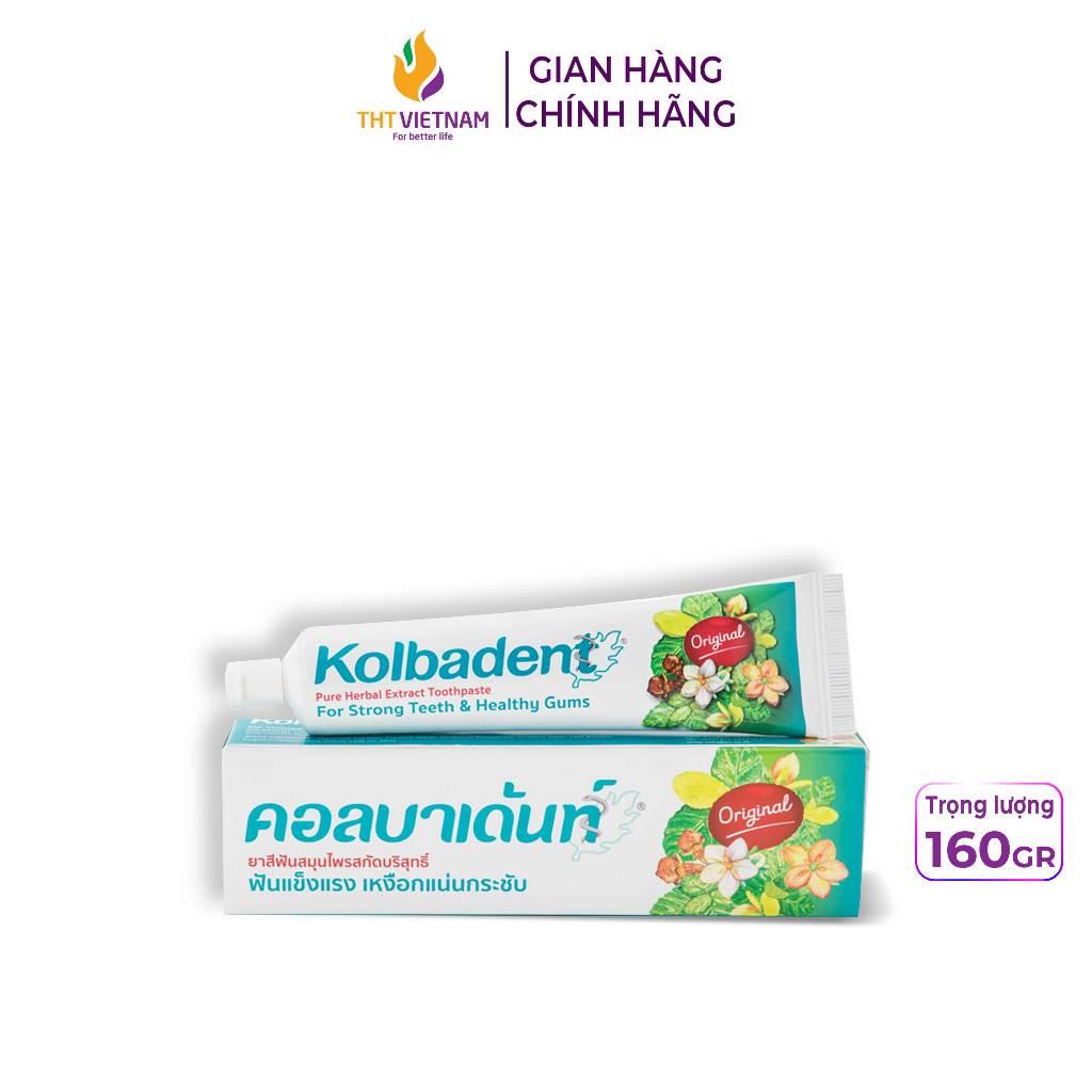 Kolbadent Thai herbal toothpaste for bad breath helps whiten teeth and ...