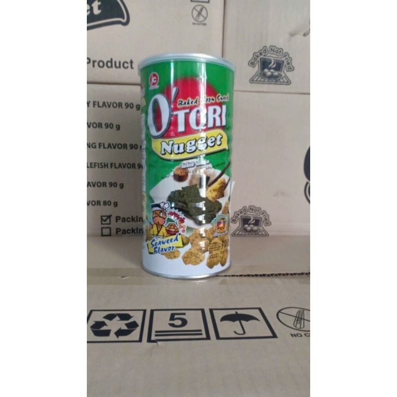 O'tori brand seaweed corn Snack, 90g can (Thai product) | Shopee Malaysia