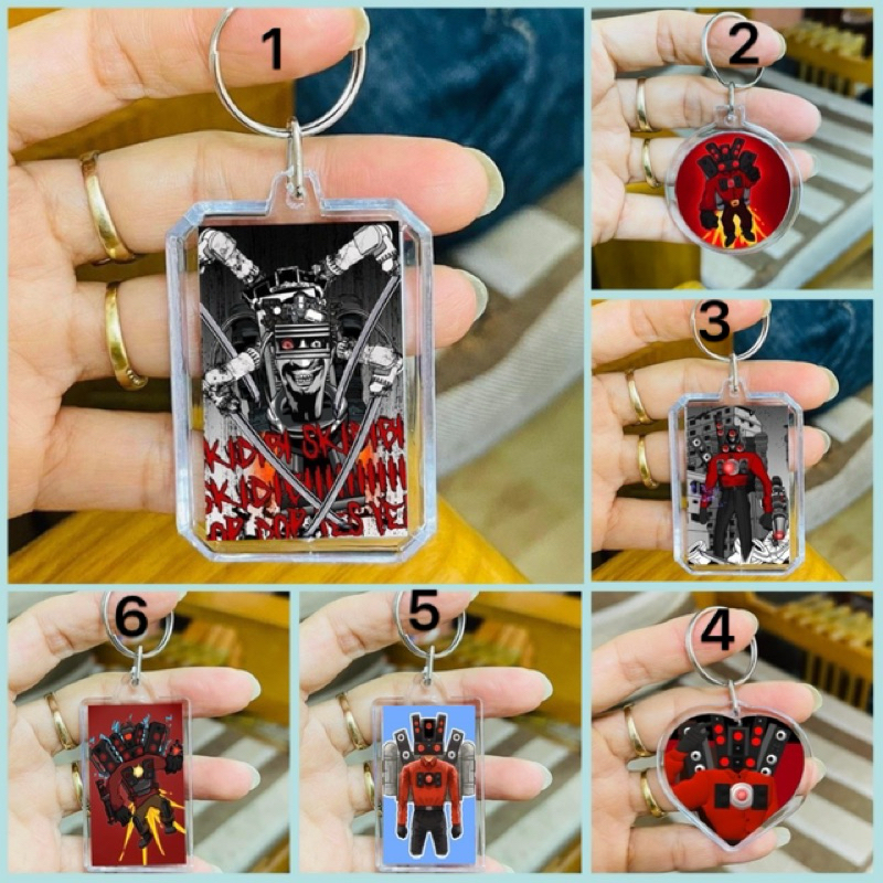 Titan speakerman skibidi toilet keychain / titan speakerman game ...