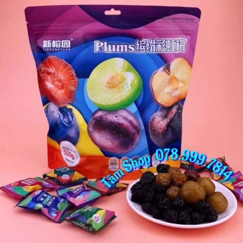 Plums Mixed Fruit PLUMS MIX 6 Flavors (Pack Of 500G) | Shopee Malaysia