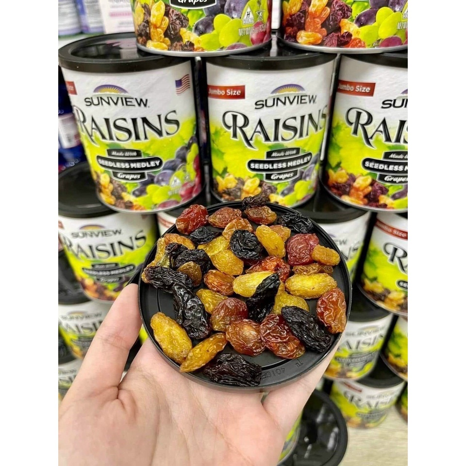 Raisins Mix 3 Colors American Very Delicious Box 425g | Shopee Malaysia