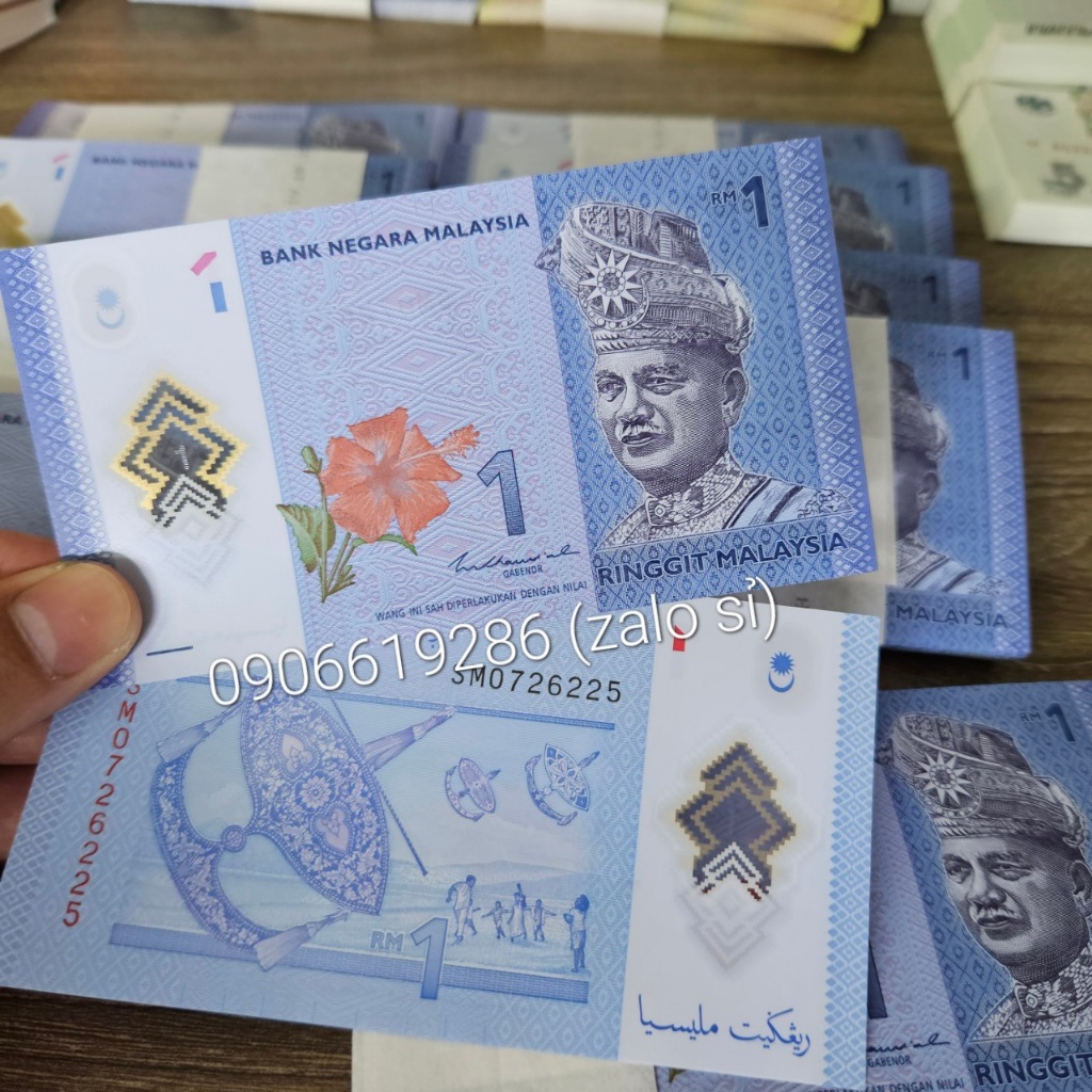 The Original 100-Sheet Malay po.ly MG 1 Ringgit Is Still New And Hard ...