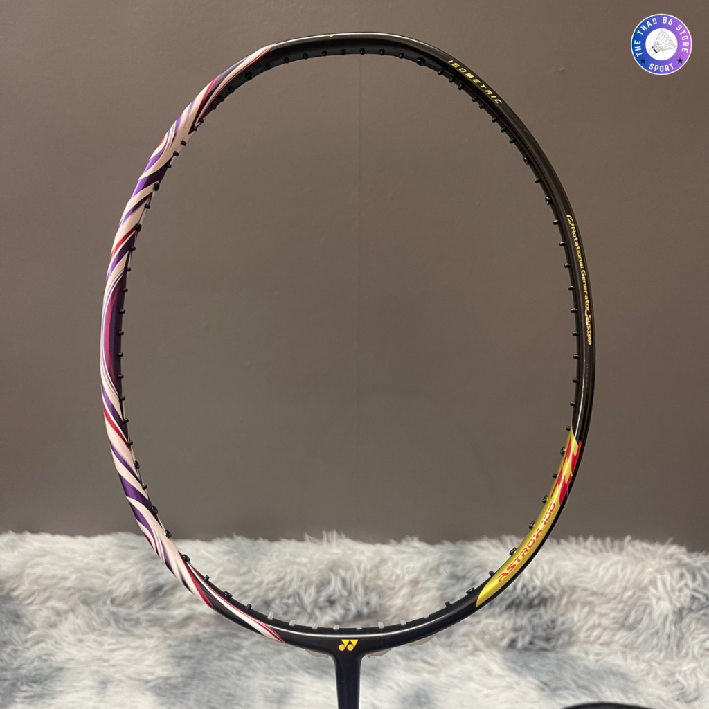YO.NEX 100 ZZ PURPLE BADMINTON RACKET, MAX 13.5KG TAPE BEAUTIFUL ...