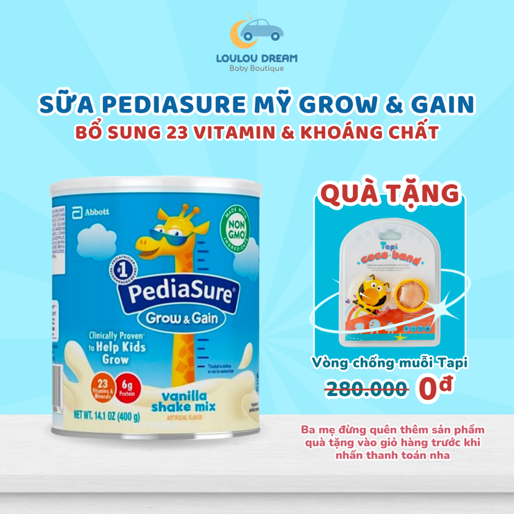 Pediasure Giraffe Grow Milk & American Gain 400gr | Shopee Malaysia
