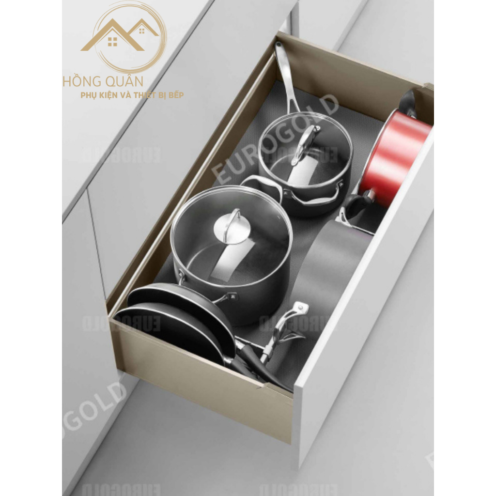 Aluminum Kitchen Cabinet Pot Rack, EUROGOLD EUM5090 Aluminum Pot Rack ...