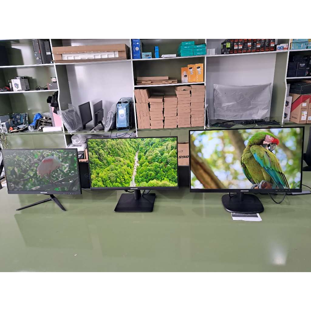 Hikvision 22-24-27 inches FHD HDMI VGA computer monitor | Shopee Malaysia