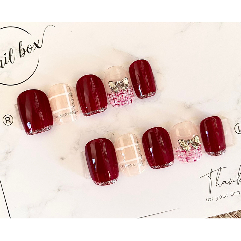 Pieceg Little red design with cute bow charm | Shopee Malaysia