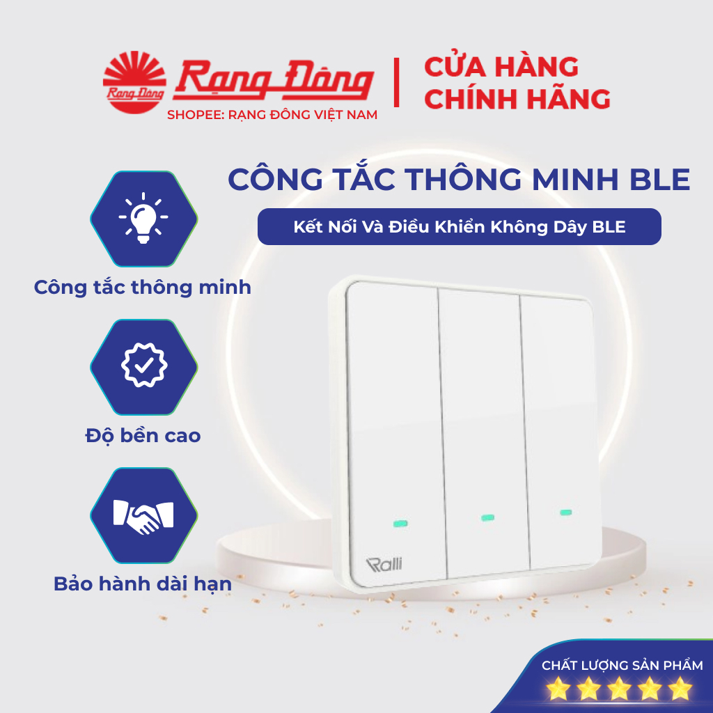 Rang Dong smart electronic mechanical switch Bluetooth connection CTC ...