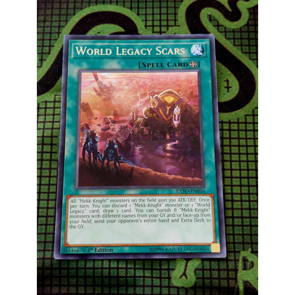 [ Do Lac Shop ] Yugioh Spell World Legacy Scars Cards - EXFO-EN056 ...