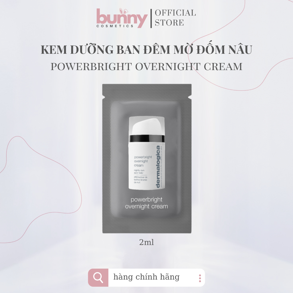 [Trial pack] Powerbright Overnight Cream reduces brown spots ...