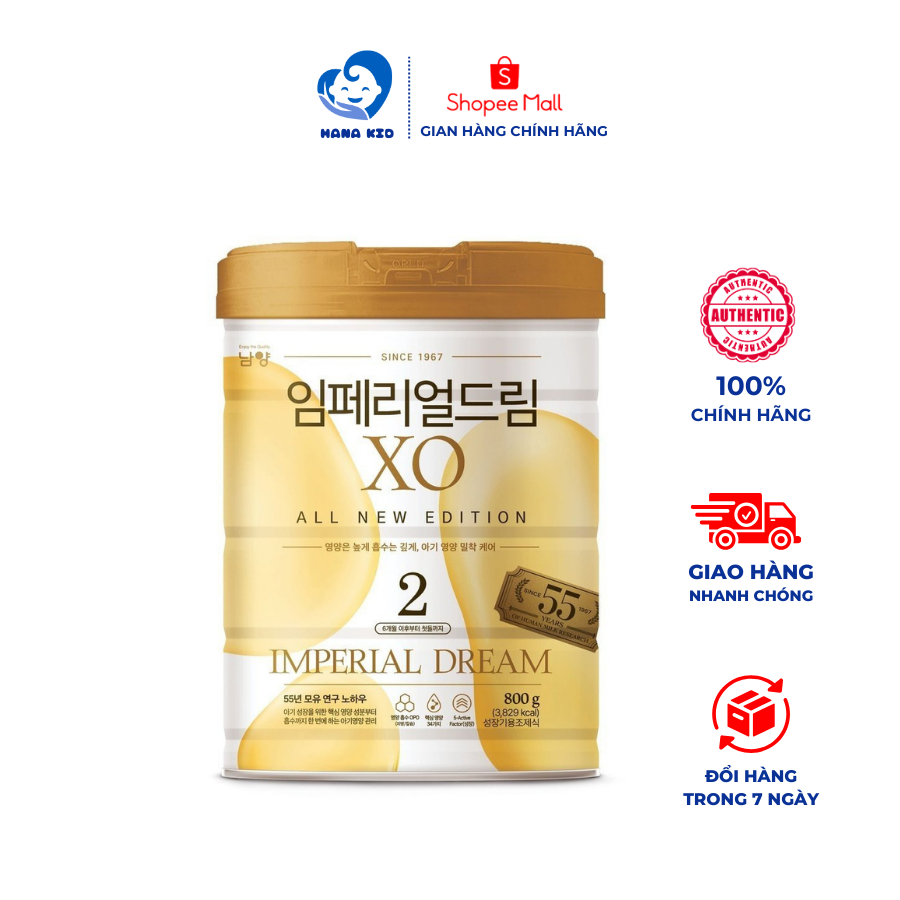 Imperial XO height increasing milk powder No. 2 - Namyang - Box of 800g ...