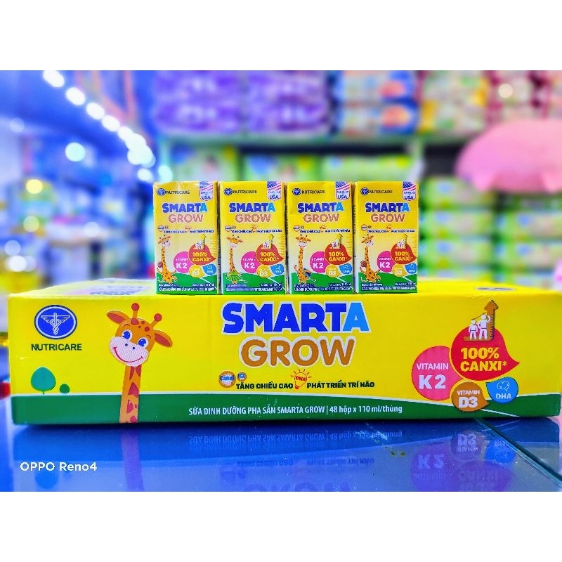 Smarta grow Nutricare milk carton 110ml | Shopee Malaysia