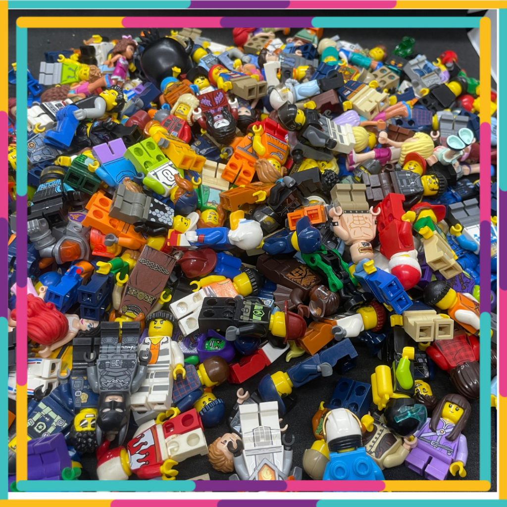GENUINE REAL Minifigures Assembled Character Toys (SECONHAND Products ...