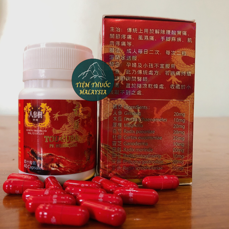 Tou gubao - osteoarthritis 40 Malaysian tablets - Bone and joint ...