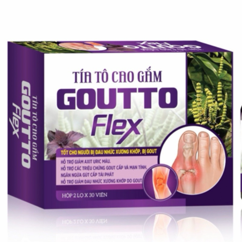Goutto Flex - GOUTTO Flex [Box of 2 bottles x 30 tablets] Supports ...