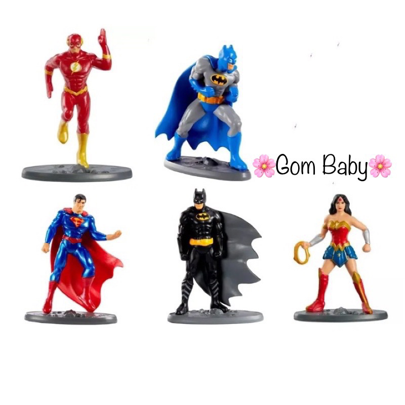 Dc Comics Model Collectible Toy Set - Super Hero Squad | Shopee Malaysia