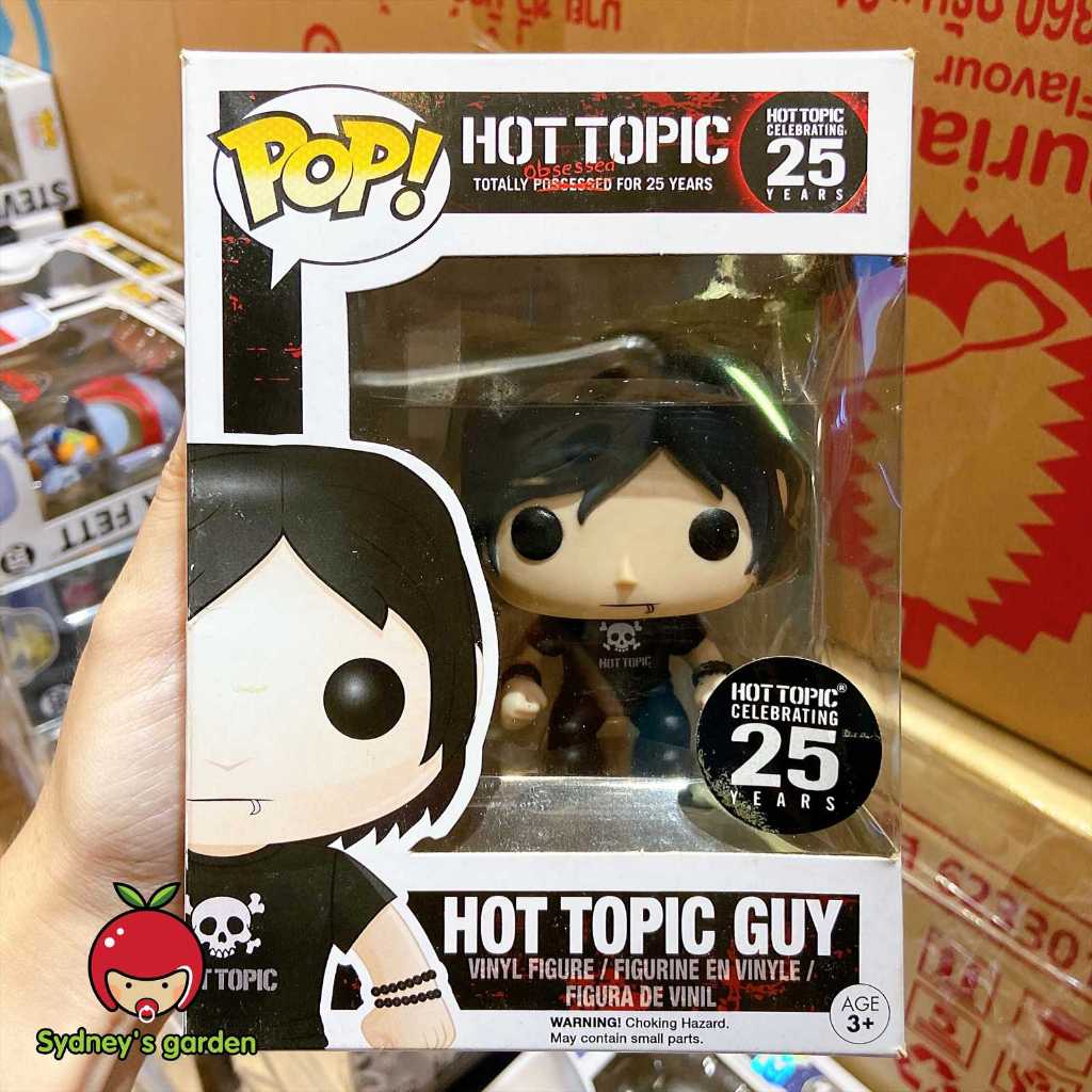 Funko Pop ICONS Figure - HOT TOPIC GUY (HOT TOPIC) (DAMAGED) | Shopee ...