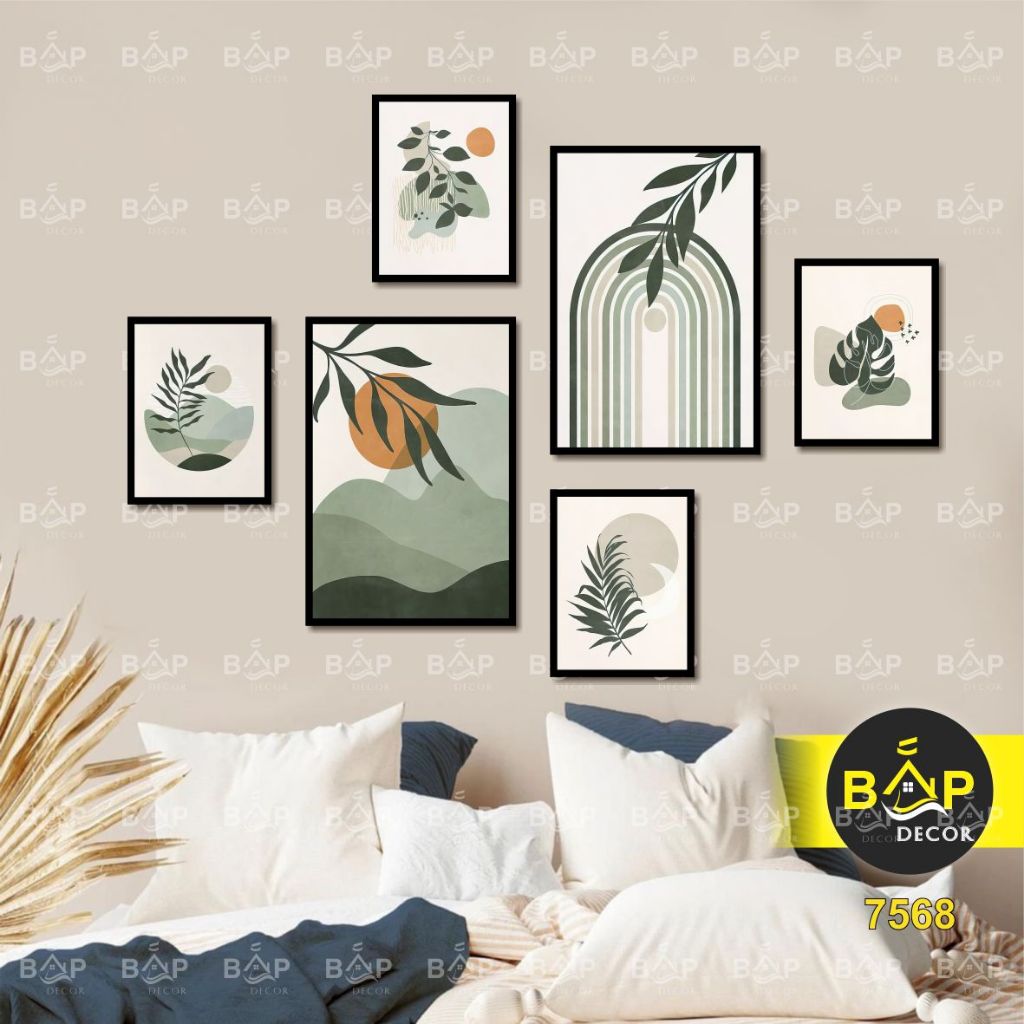 30 Set of wall paintings, MEDIUM size formex wall paintings to decorate ...