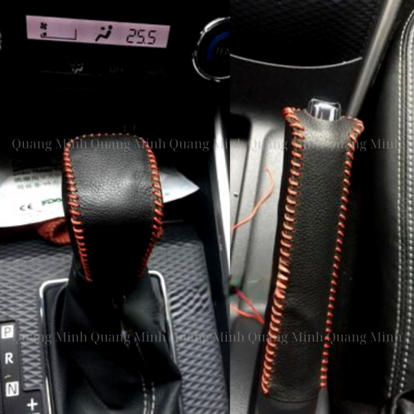 Nappa Cowhide Gear Lever Wrap Imported Toyota Raize (6 Models Choose ...